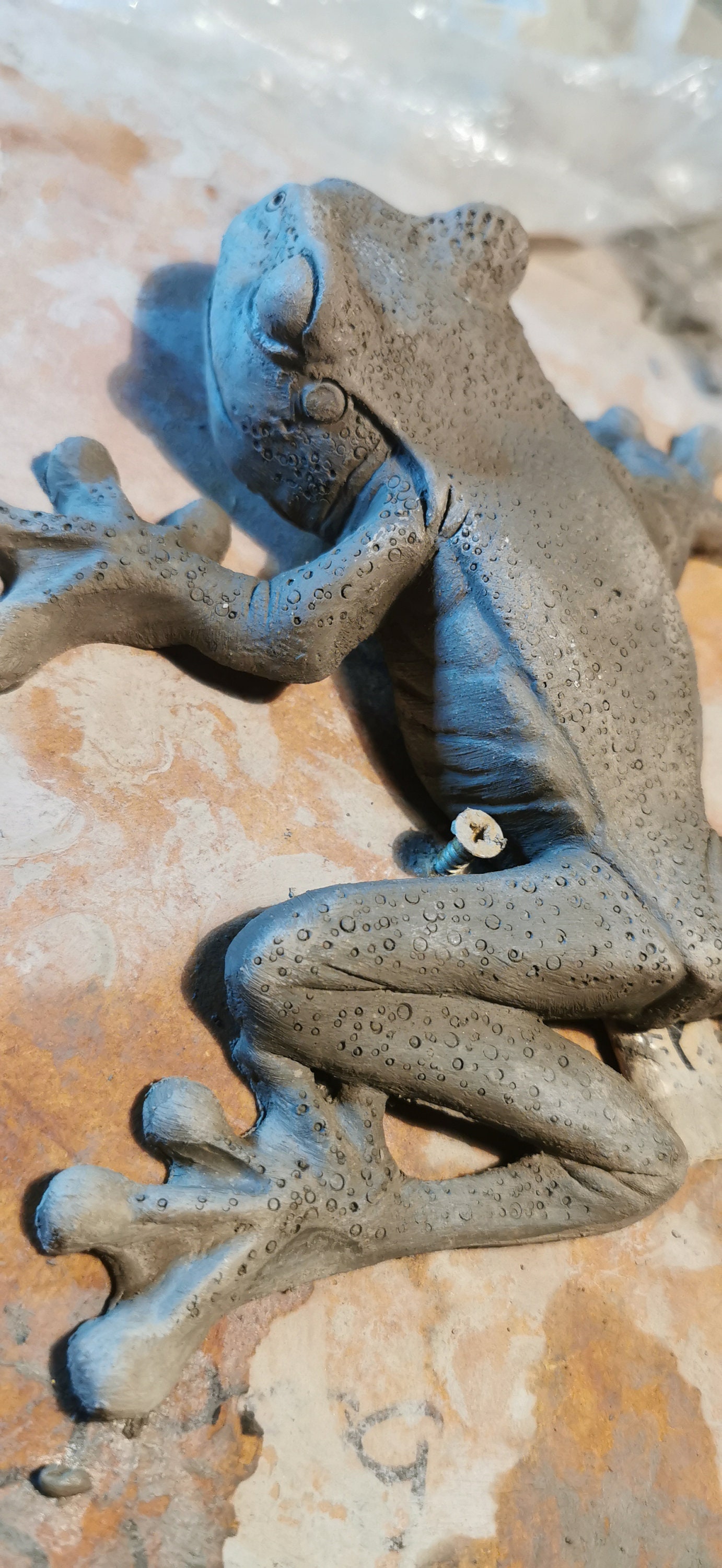 Level EASY Tree Frog red Eye Sculpture Template Pattern. | Etsy