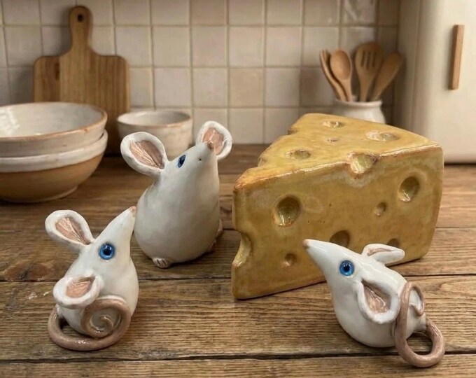 Mouse Figurine Rat Totem Mice Sculpture - Etsy