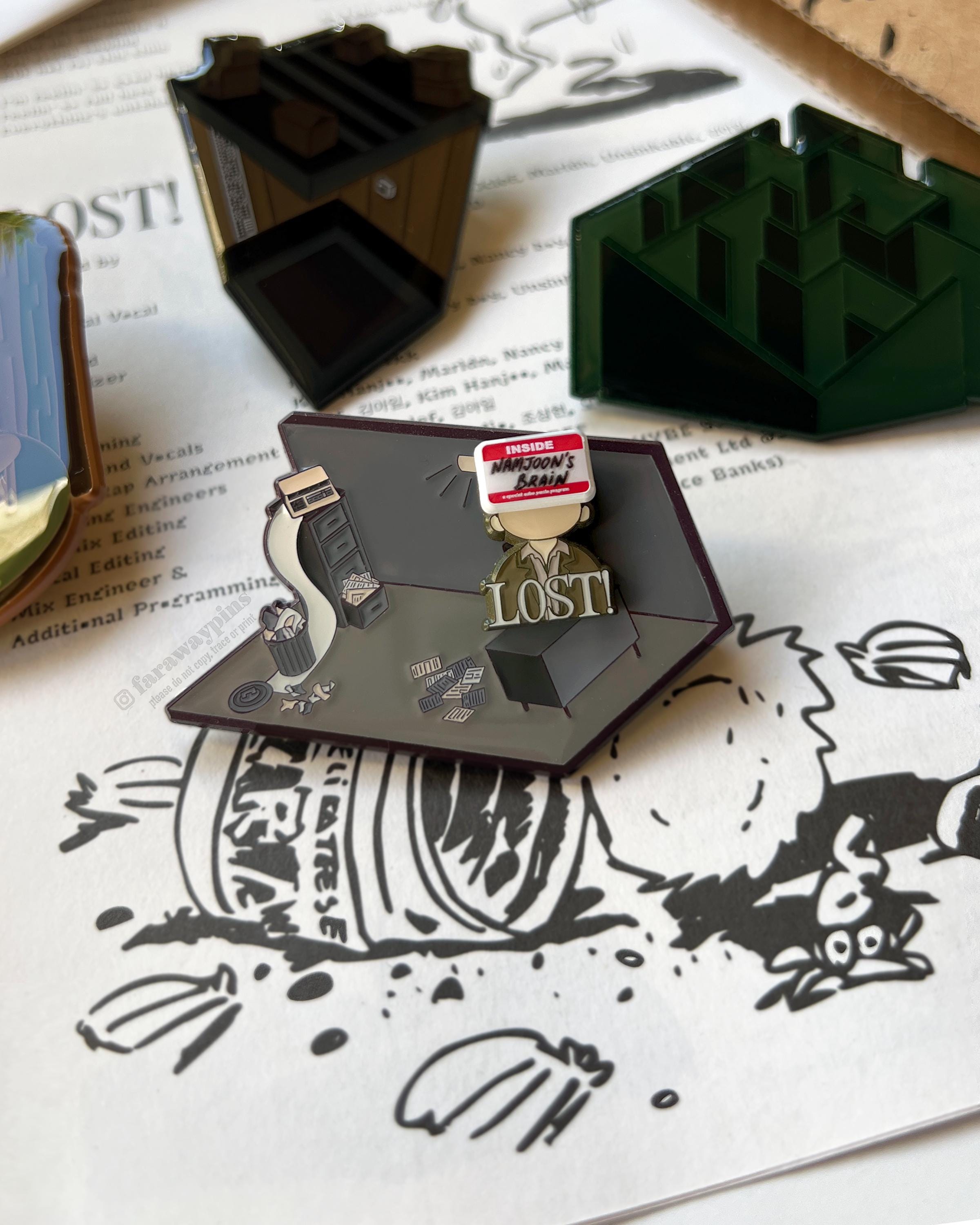 Rm's LOST! Magnetic Multi-set Pins (full Sets) - Etsy