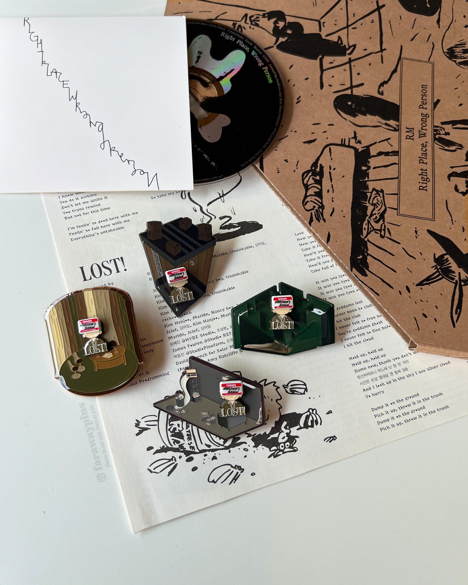 Rm's LOST! Magnetic Multi-set Pins (full Sets) - Etsy