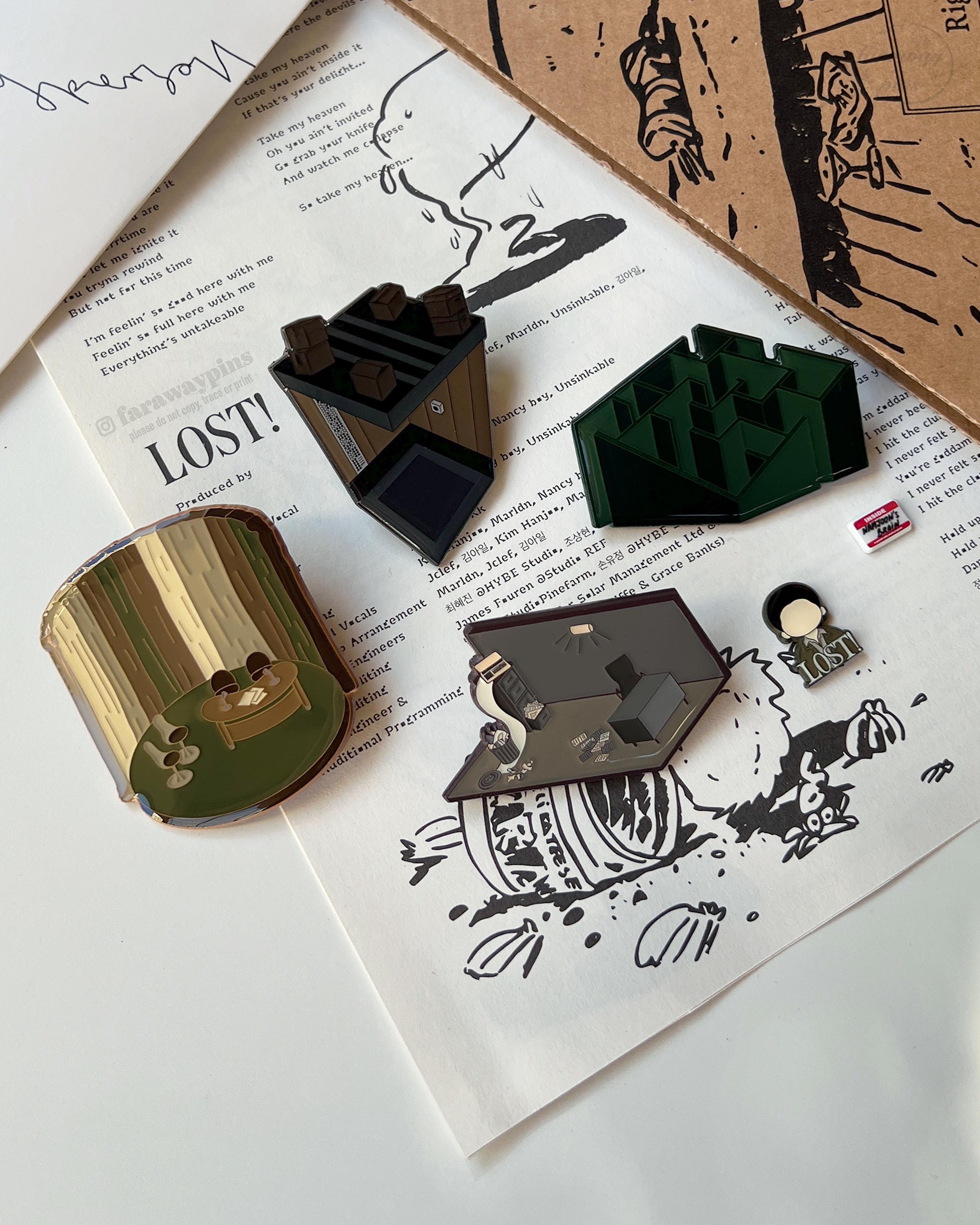 Rm's LOST! Magnetic Multi-set Pins (full Sets) - Etsy