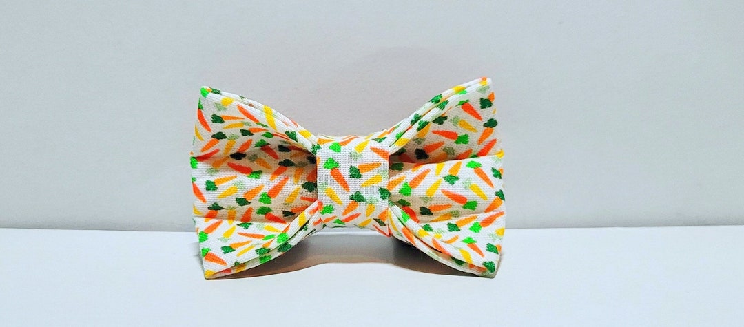 Easter Dog Bow Tie, Easter Cat Bow Tie, Spring Bow Tie, Plaid Bow Tie ...