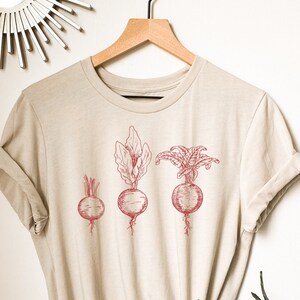 Beet Shirt, Graphic Tee, Vegetable Shirt, Clothing Foodie Gift - Etsy