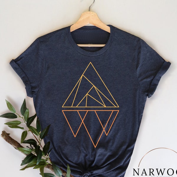 Triangle T Shirt - Etsy