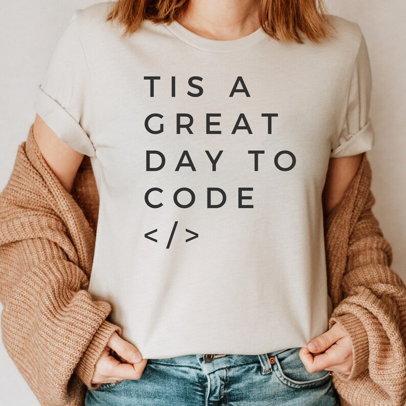 Tis A Great Day to Code Shirt Coding Shirt Coding Shirt - Etsy