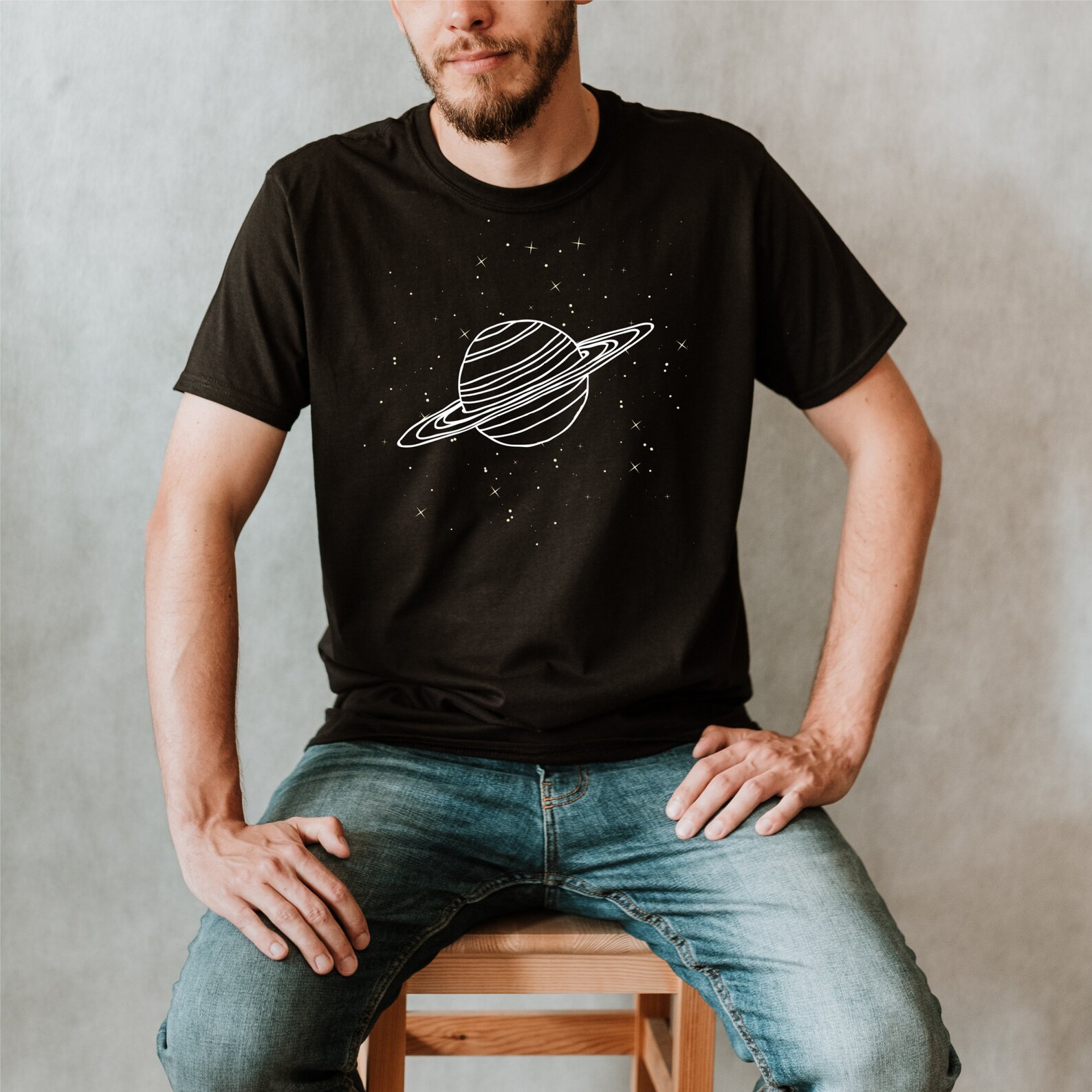 Saturn T Shirt Planet Saturn Shirt Vintage Nasa Shirts Solar - Etsy