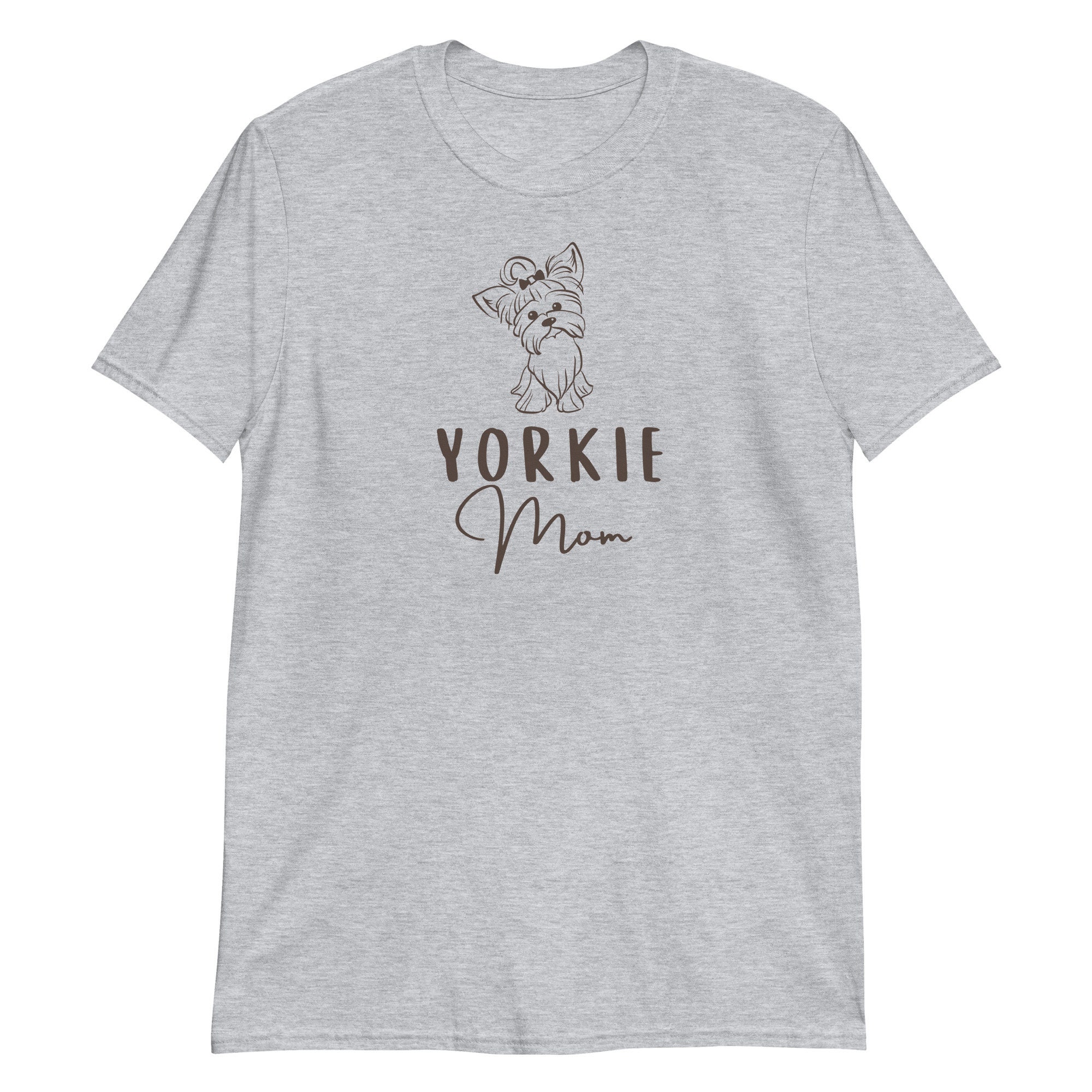 Yorkie Mom Shirt Yorkie Mama Shirt Yorkshire Terrier Dog | Etsy