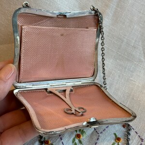 Antique Sterling Purse by R. Blackinton, Engraved North Wind Design C ...