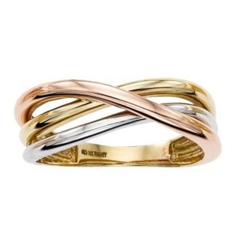 Tri Color Rings - Etsy