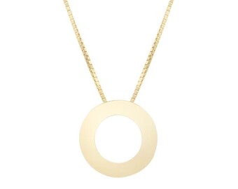 O Block Necklace - Etsy