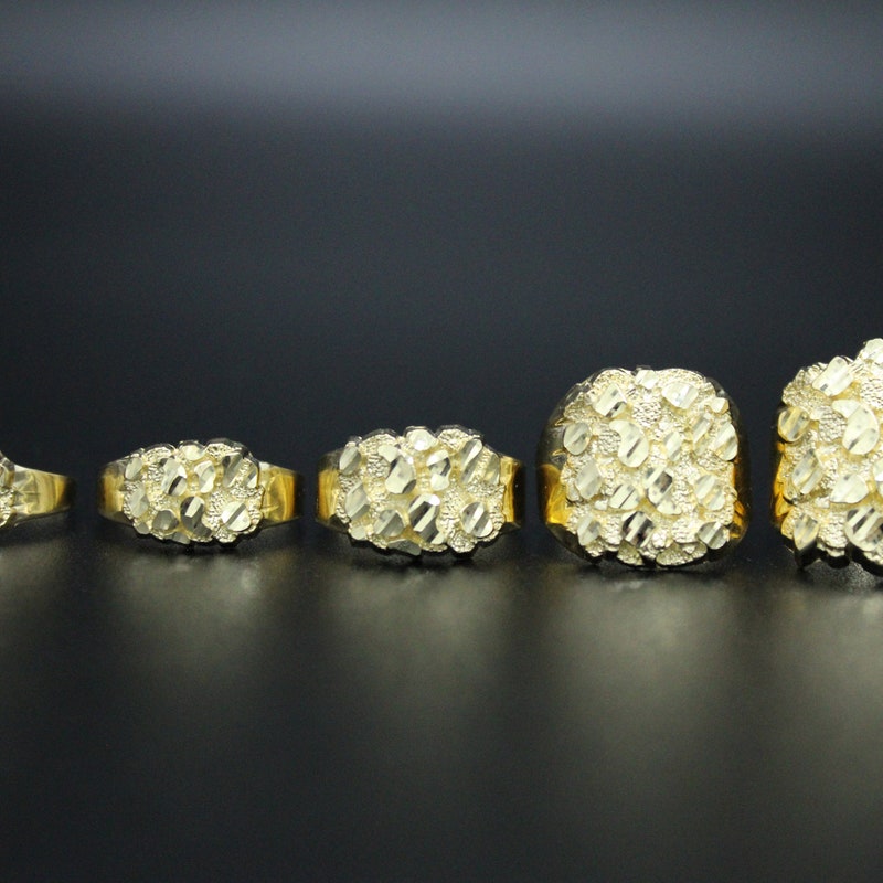 10k Gold Ring - Etsy