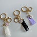 Lace Keychain Romantic Gift Lace Keyring Gild Keyring - Etsy