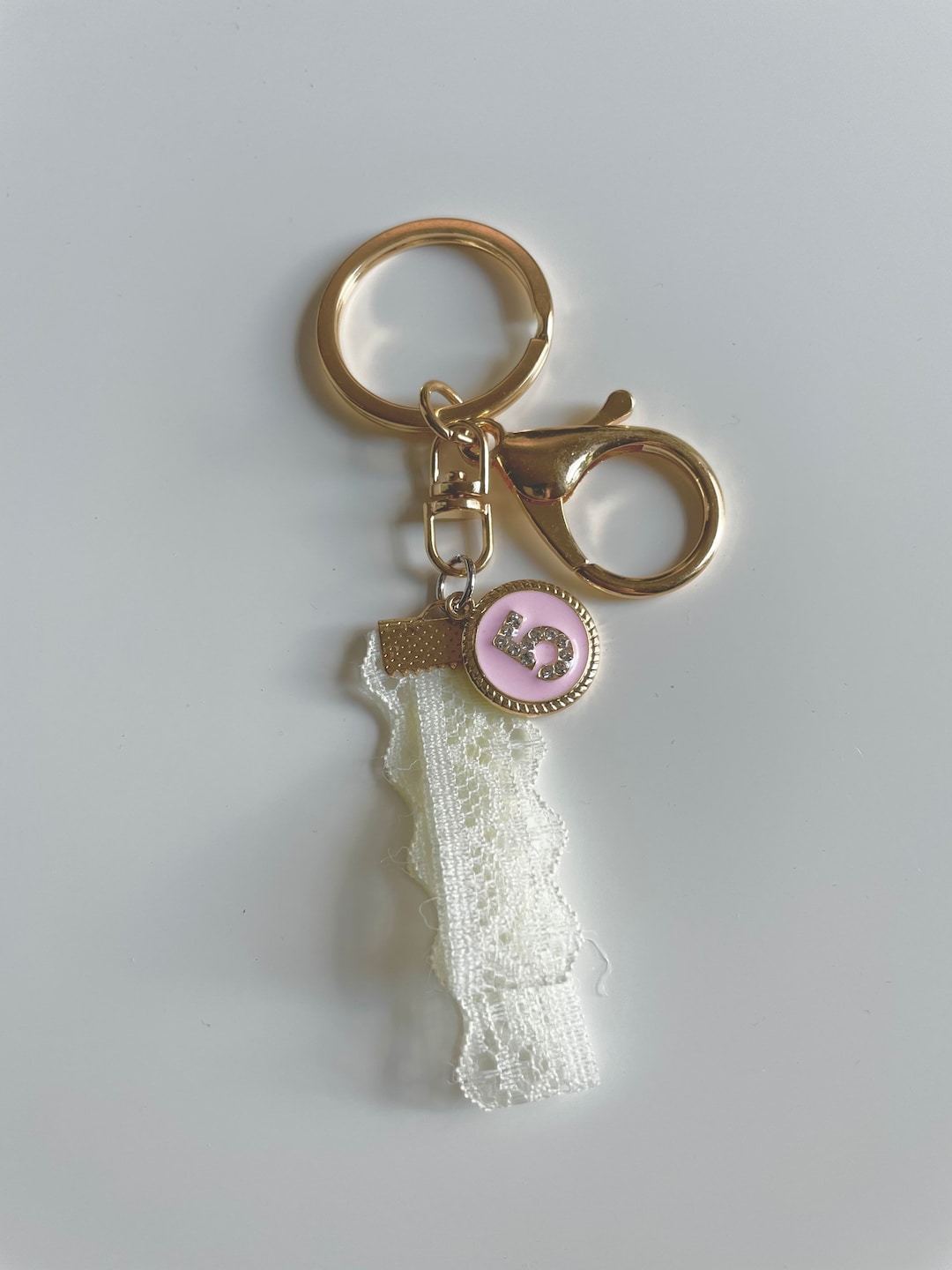 Lace Keychain | Romantic Gift | Lace Keyring | Gild Keyring - Etsy