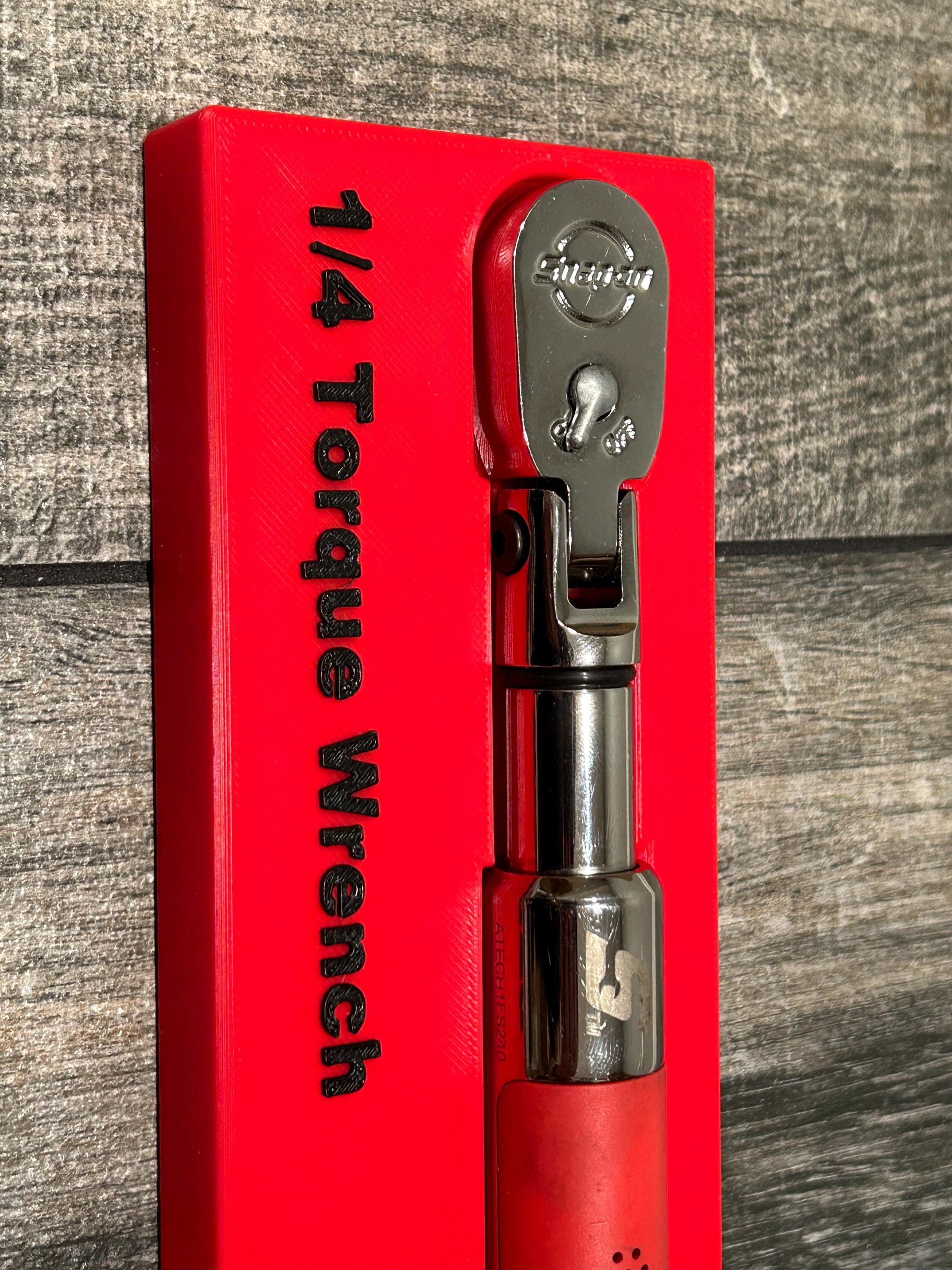 Snap-on 1/4 Atech Digital Torque Wrench Organizer ATECH1FS100 - Etsy