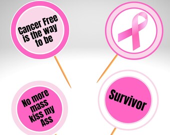 Cancer Cake Topper | Etsy