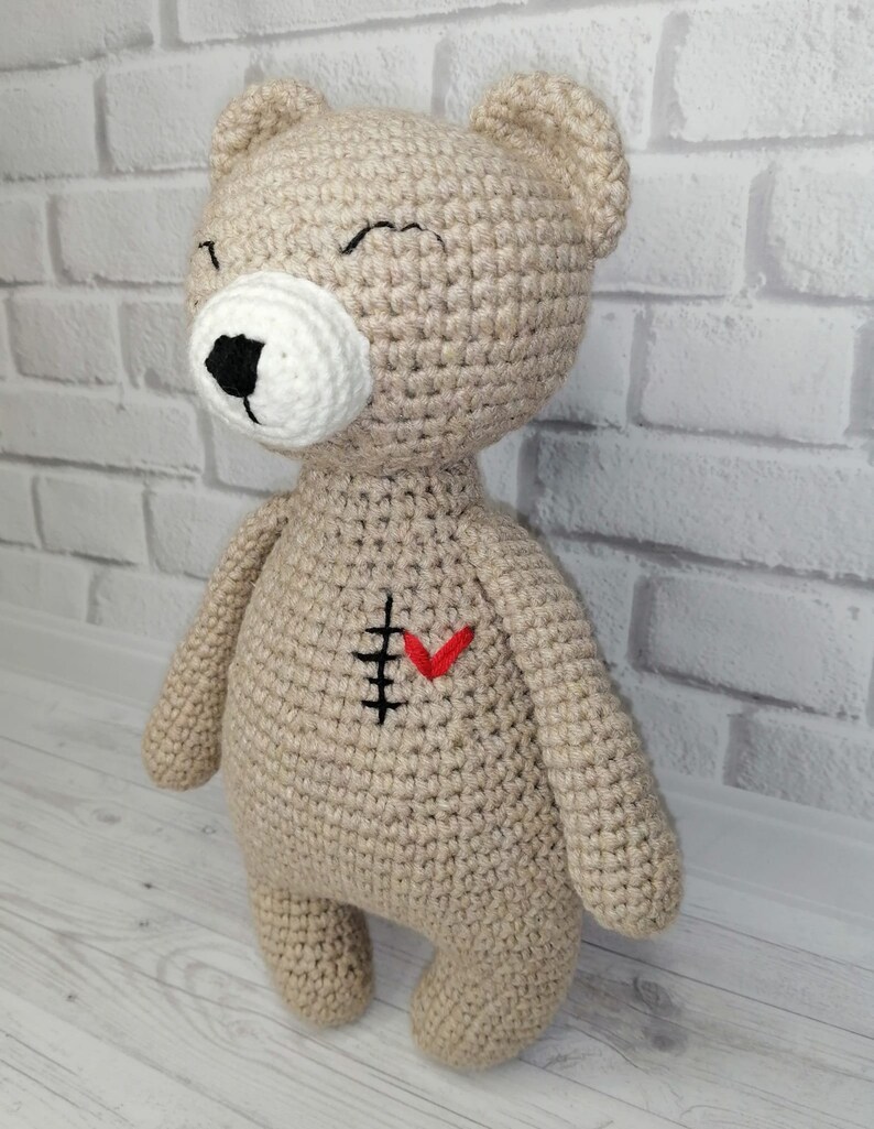 Scar Buddy Bear Stuffed Toy Bear Toy Animal Teddy Bear for Baby Bear 8 ...