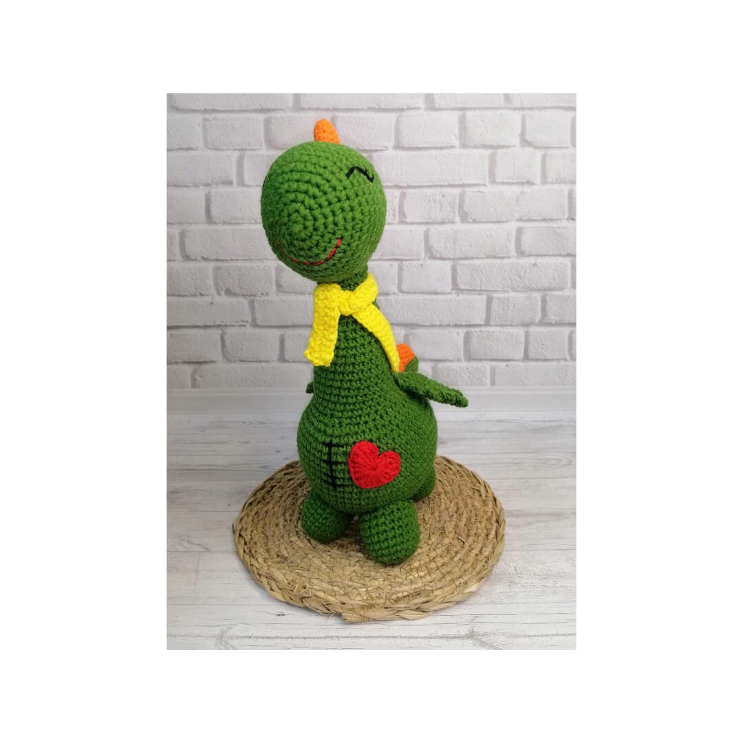 Heart Surgery CHD Awareness Toy,green Dinosaur Stuffed Animal,dragon ...