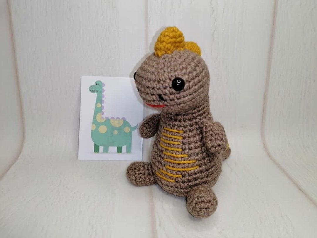 Pocket Dinosaur Toy Stuffed Dinosaur for Baby Little Dino Friend Baby ...