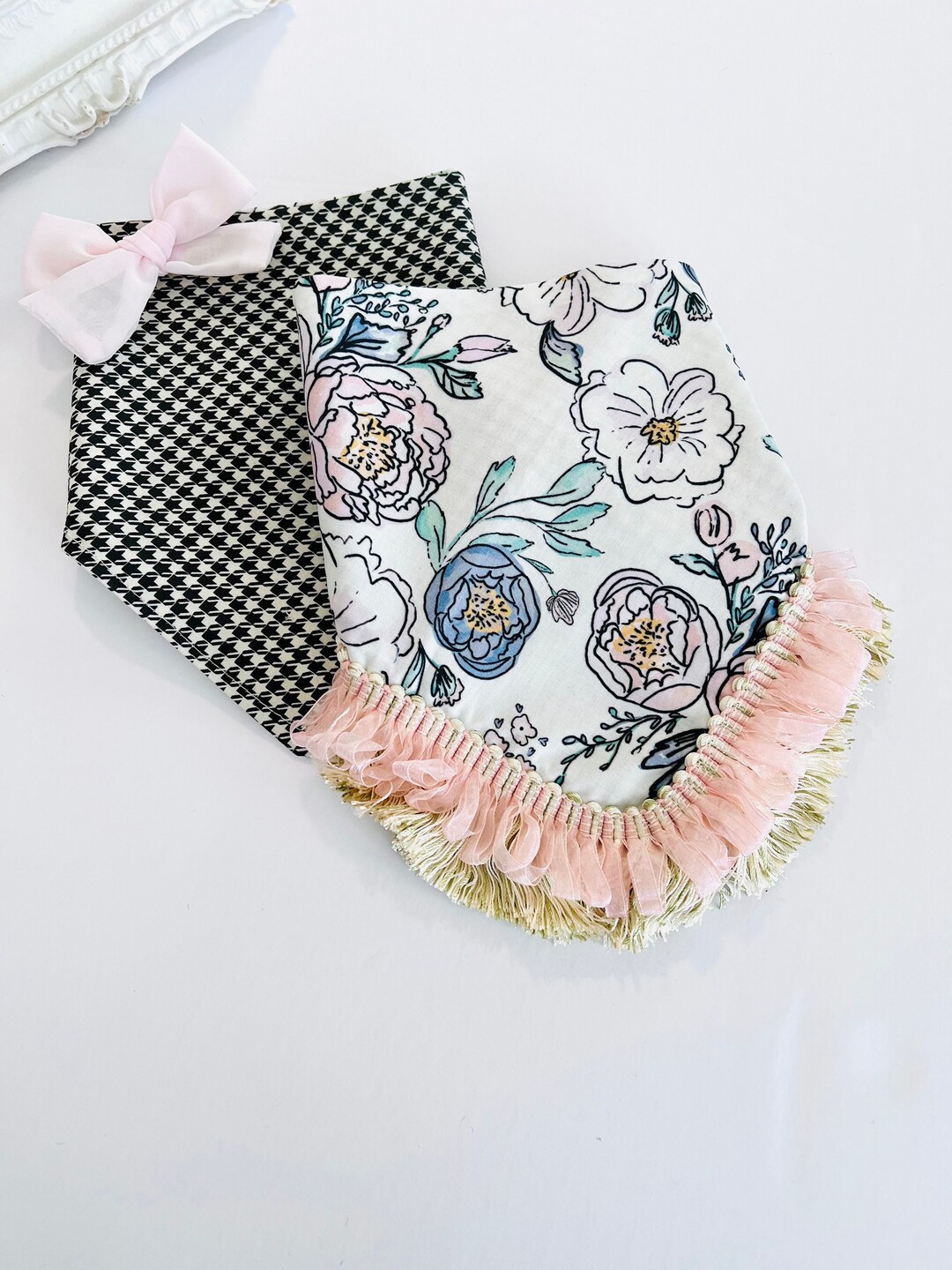 HOPPY GARDEN Reversible Snap on Dog Bandana, Pet Birthday Gift Idea ...