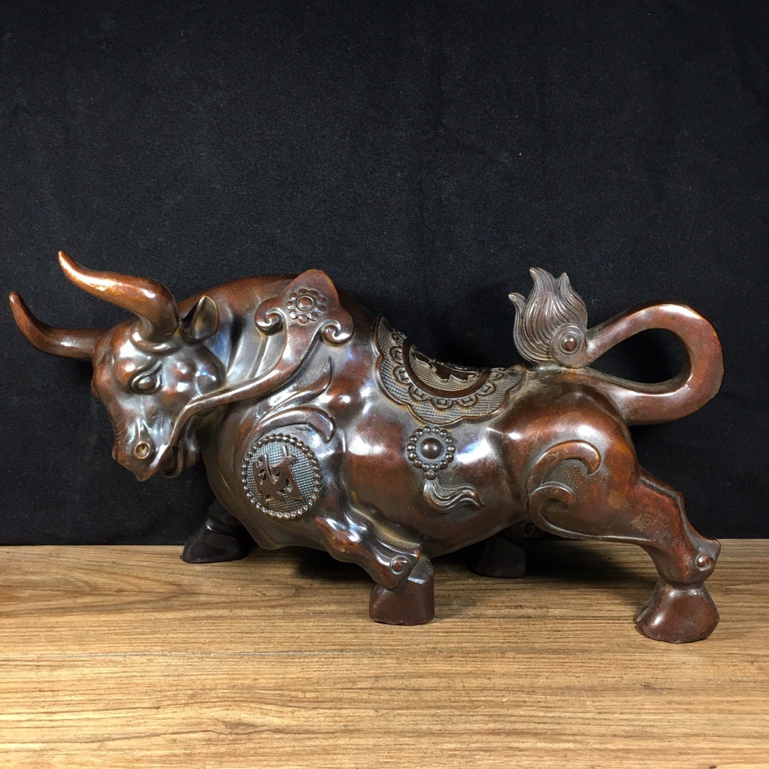Chinese Statues Are Handmade and Carved With Pure Copper Gilded Gold to ...