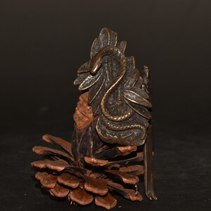 Chinese Statues Are Handmade Pure Copper Dragon Lock Ornaments, Worth ...