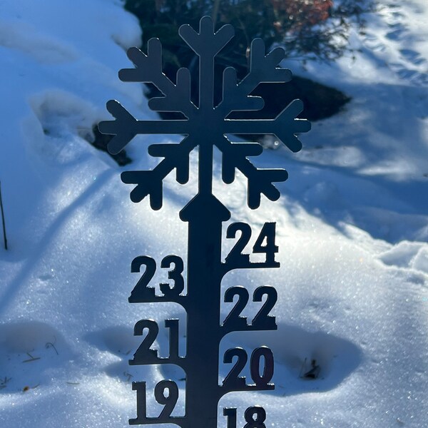 Snow Gauge Skier - Etsy