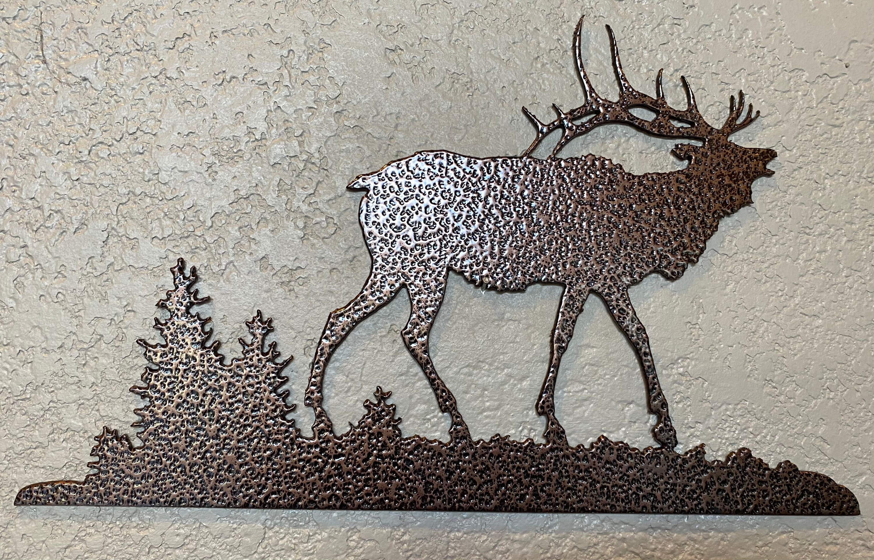 Elk Metal Wall Decor - Etsy
