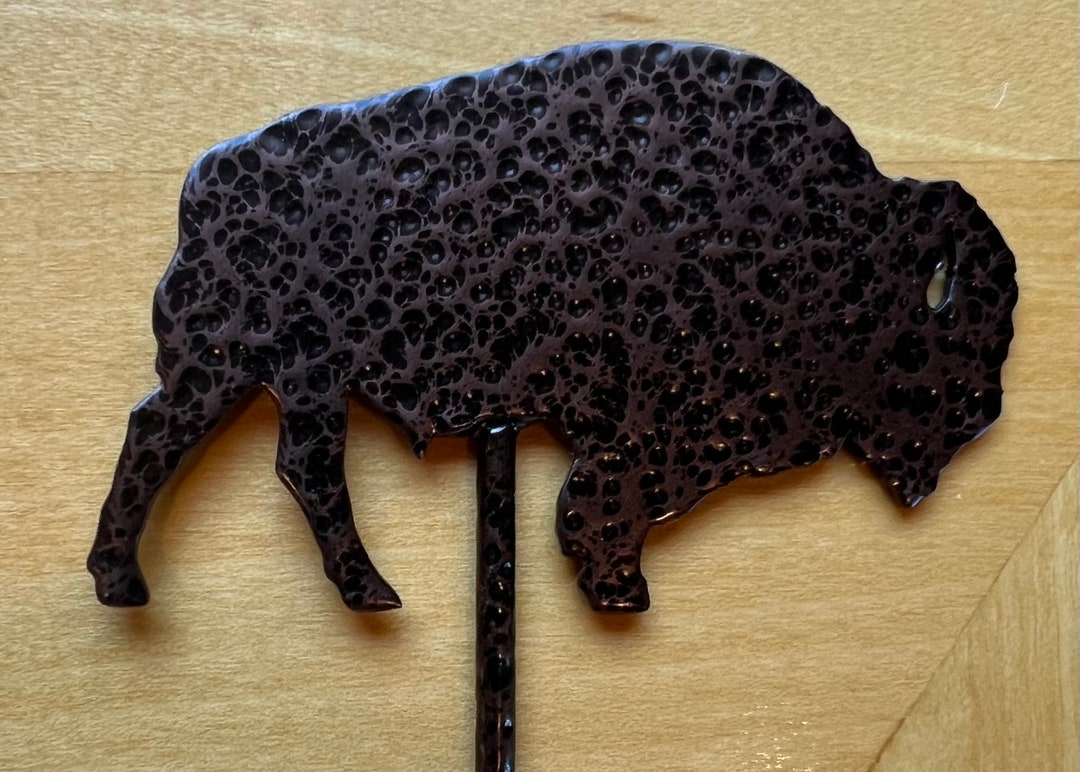 Buffalo Mini Garden Stake - Etsy
