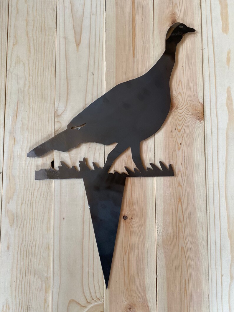 Turkey Hen Garden Stake Metal - Etsy