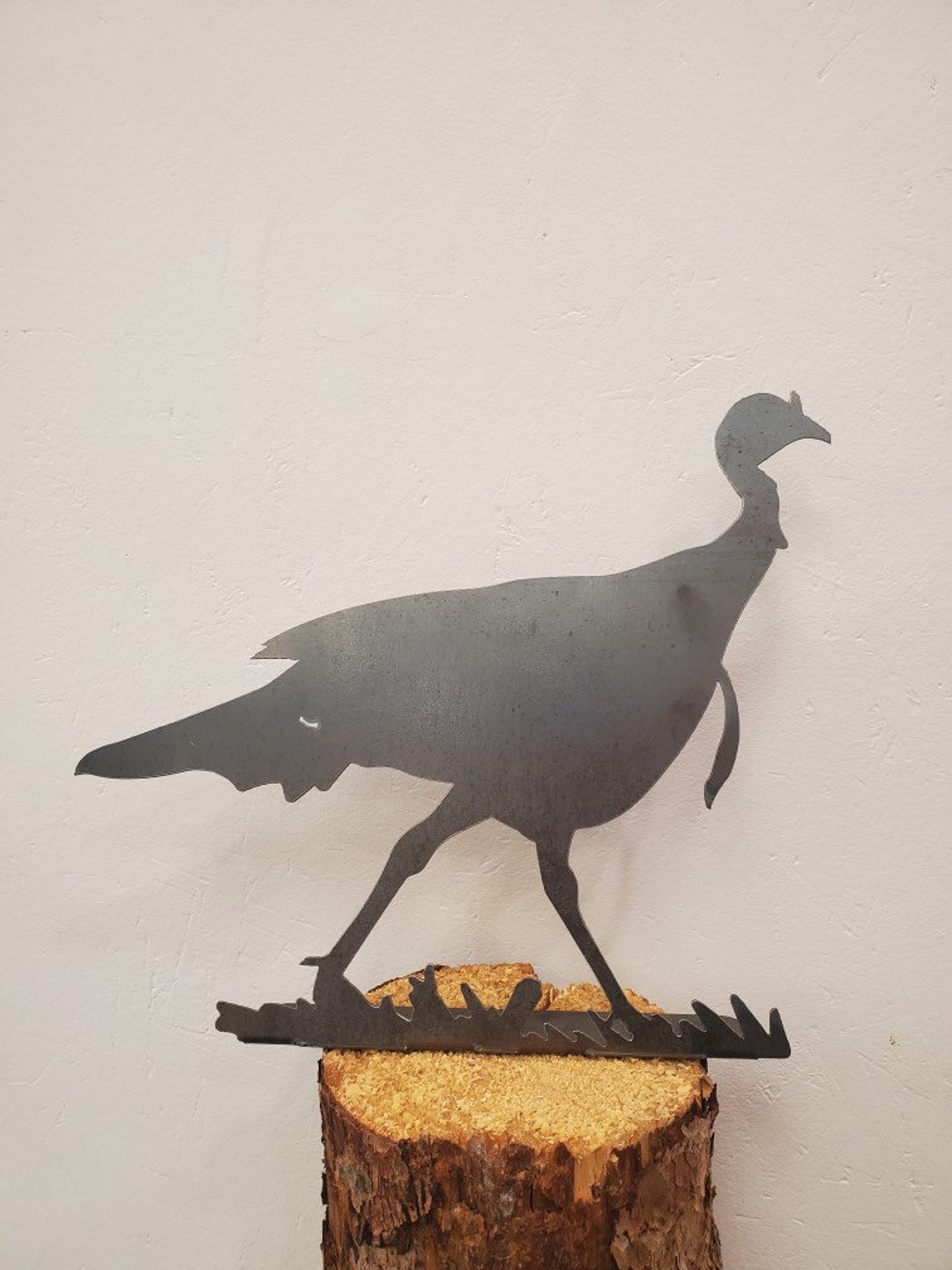 Turkey Tom Metal Garden Stake - Etsy