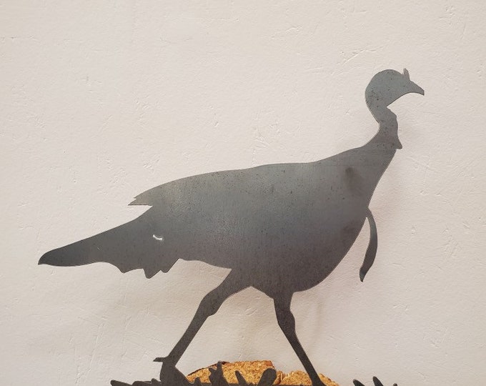 Turkey Tom Metal Garden Stake - Etsy