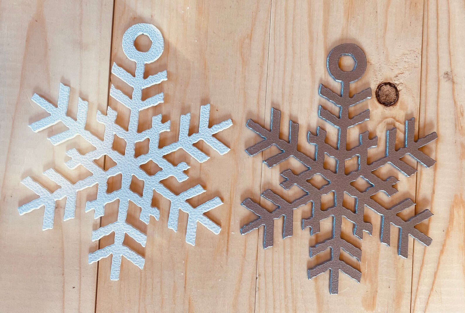 Snowflake Metal Decor - Etsy