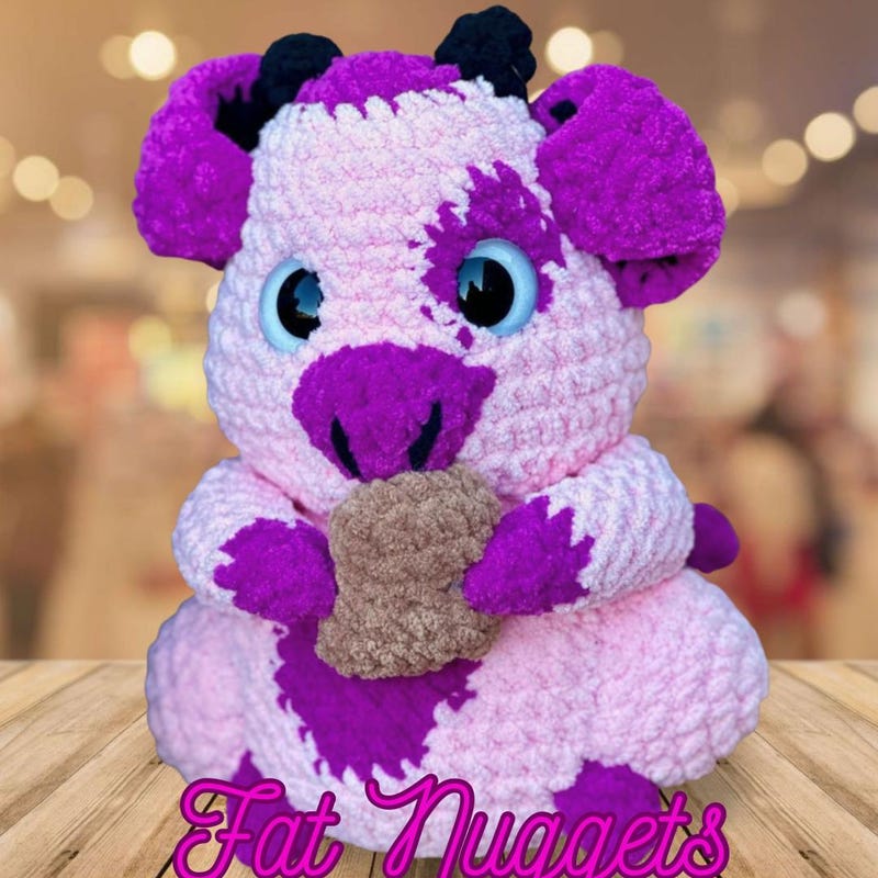 Fat Nuggets Hazbin Hotel Plush - Etsy