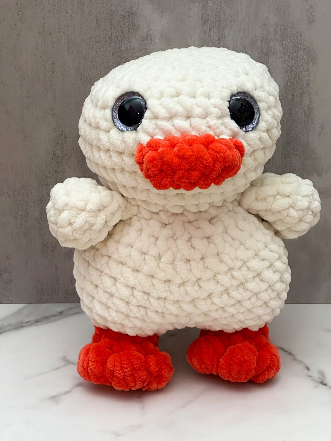 Crochet Goose Plushie Jumbo Size Handmade Stuffed Animals - Etsy