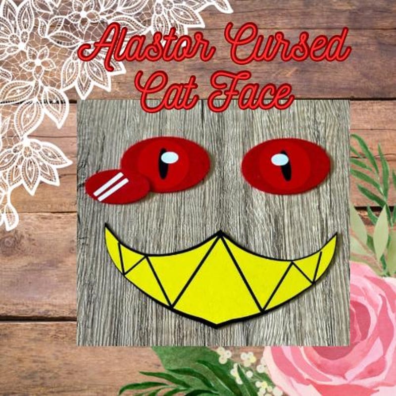 Cursed Alastor Cat Plush - Etsy
