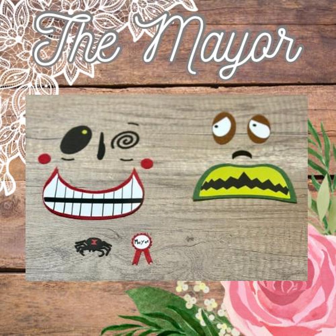 Felt Face for the Mayor, Thatnerdyhooker Pattern, Crochet NBC Pattern ...