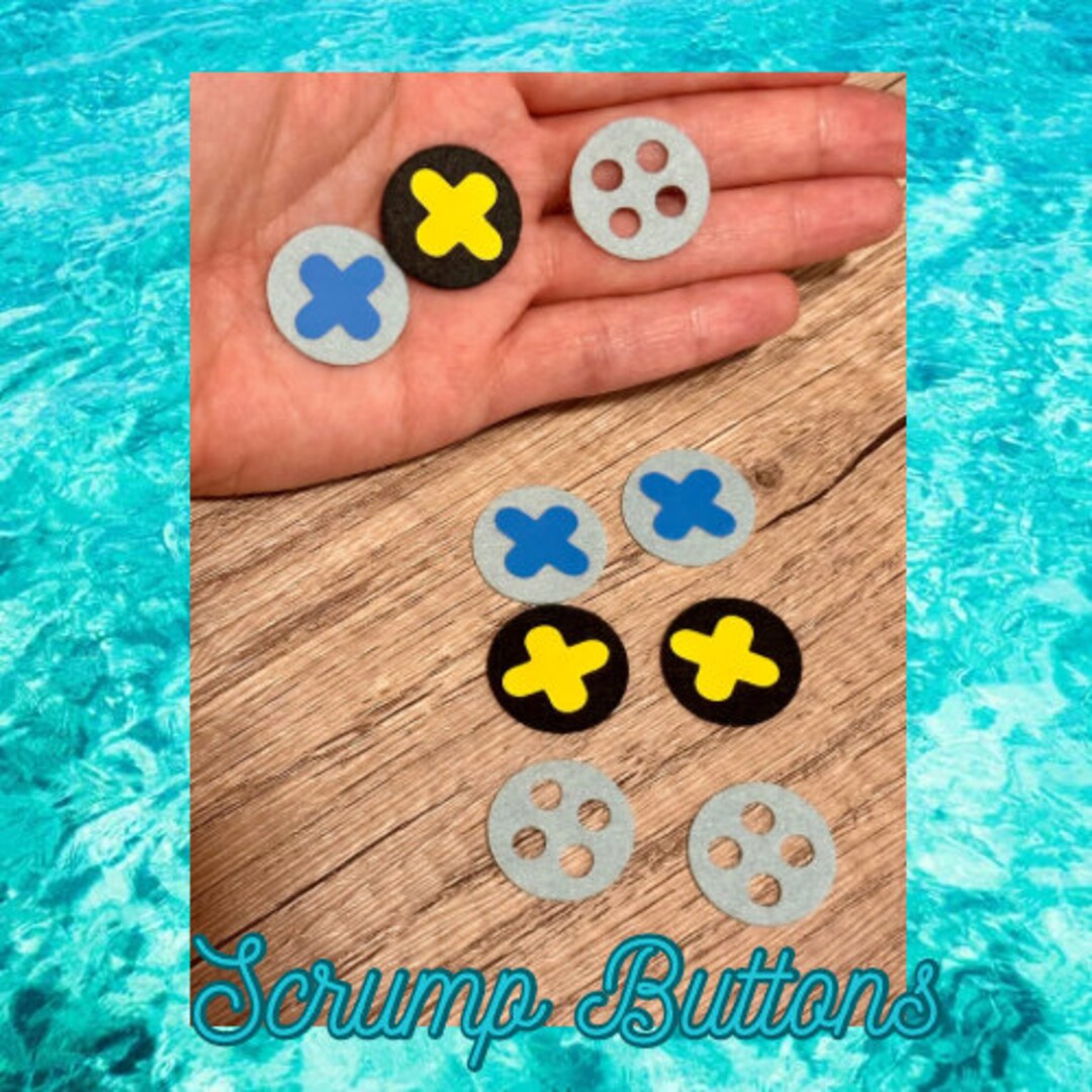 Felt Voodoo Doll Buttons for Amigurumi, Felt Accessories for Crochet ...