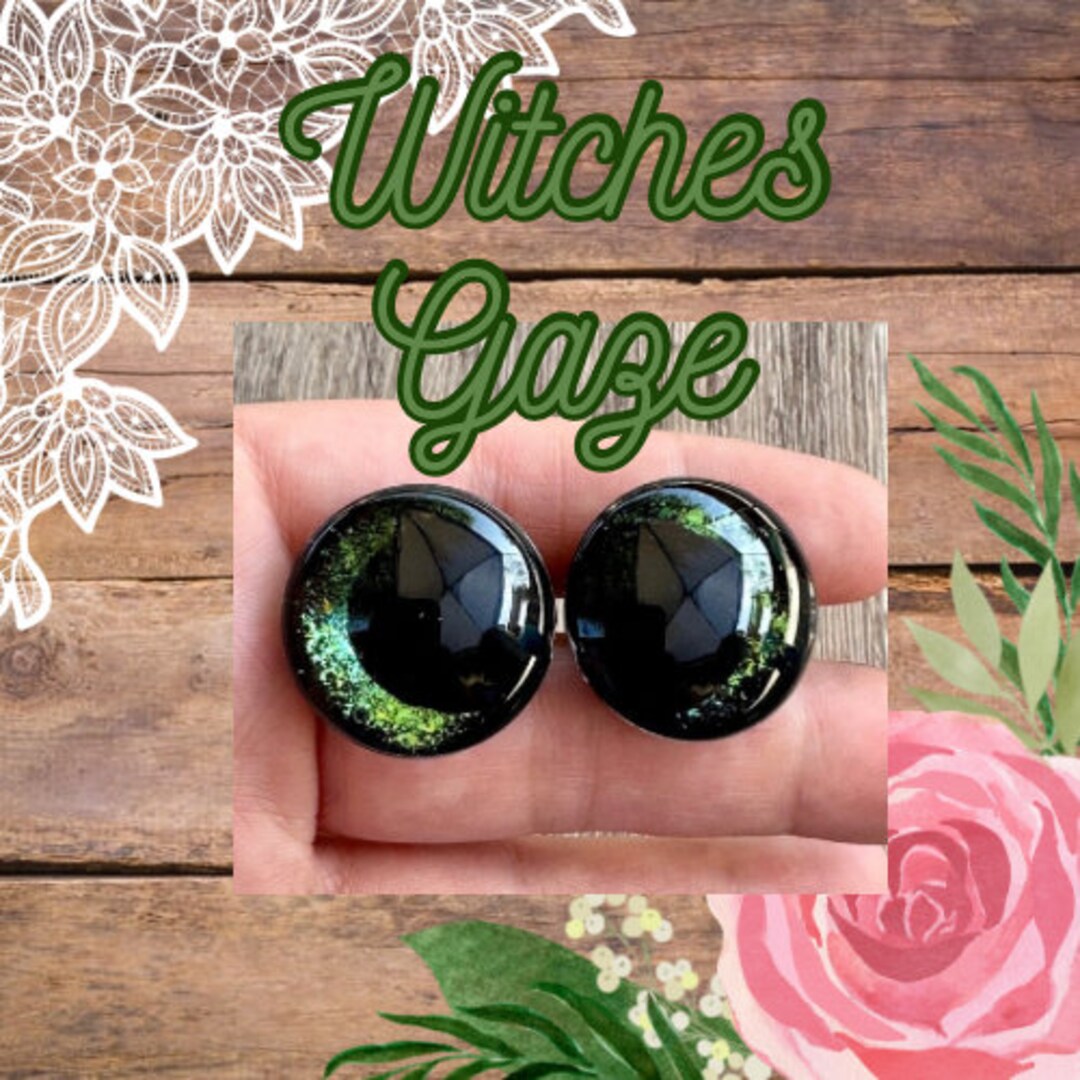 Handpainted Offset Kawaii Safety Eyes, Witches Gaze, Broken Effect ...