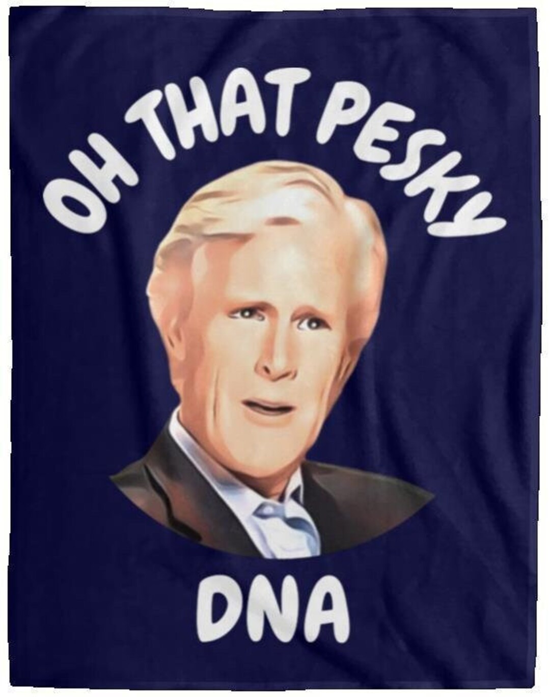 Oh That Pesky DNA Cozy Plush Fleece Blanket - 60x80 | True Crime ...