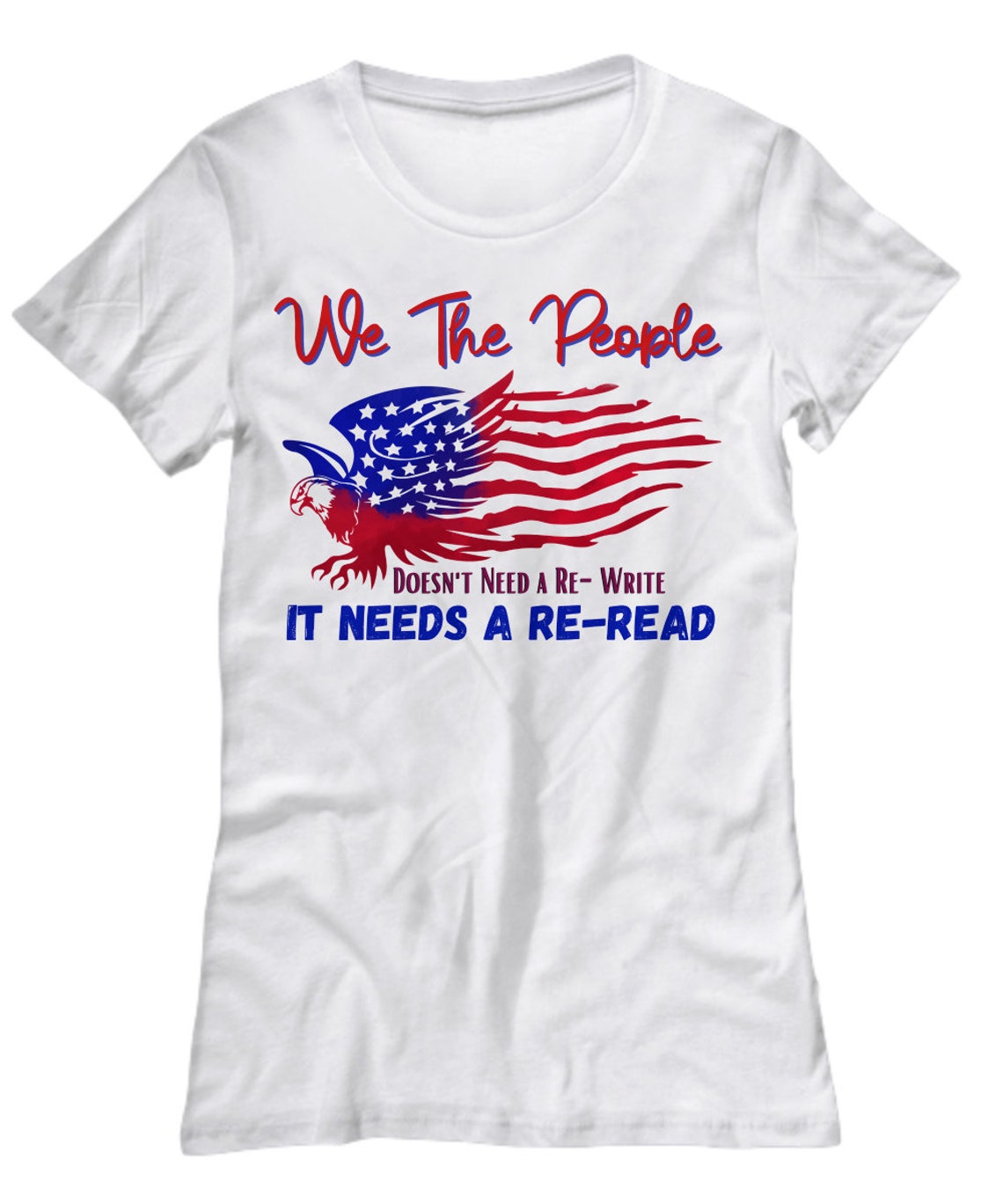 We The People White T Shirt For Men Women U S Constitution Etsy