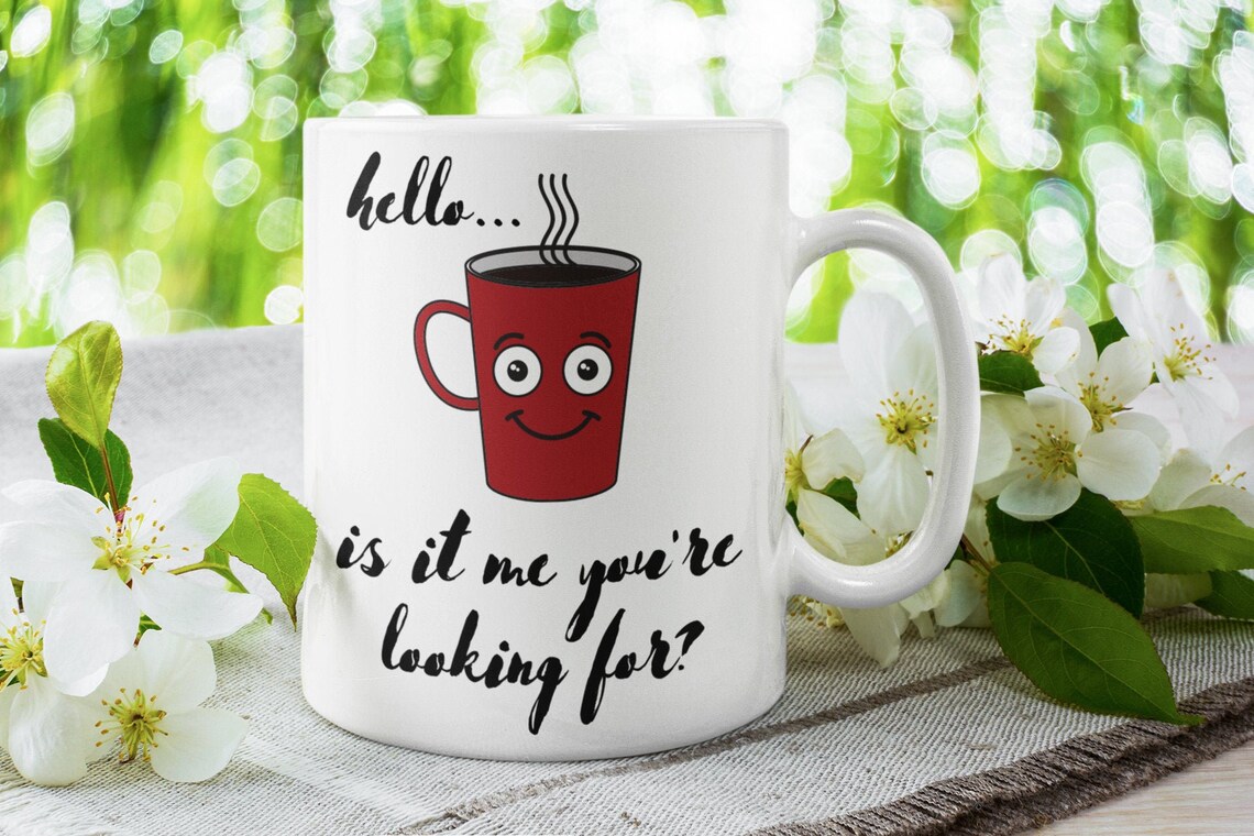 Cute Mugs for Women Song Lyric Gift Coffee Lovers Gift Not A Morning ...