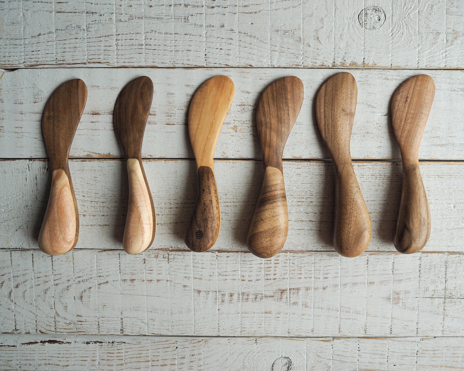 Handcrafted Wooden Butter Spreader, Unique Kitchen Tools, Natural ...