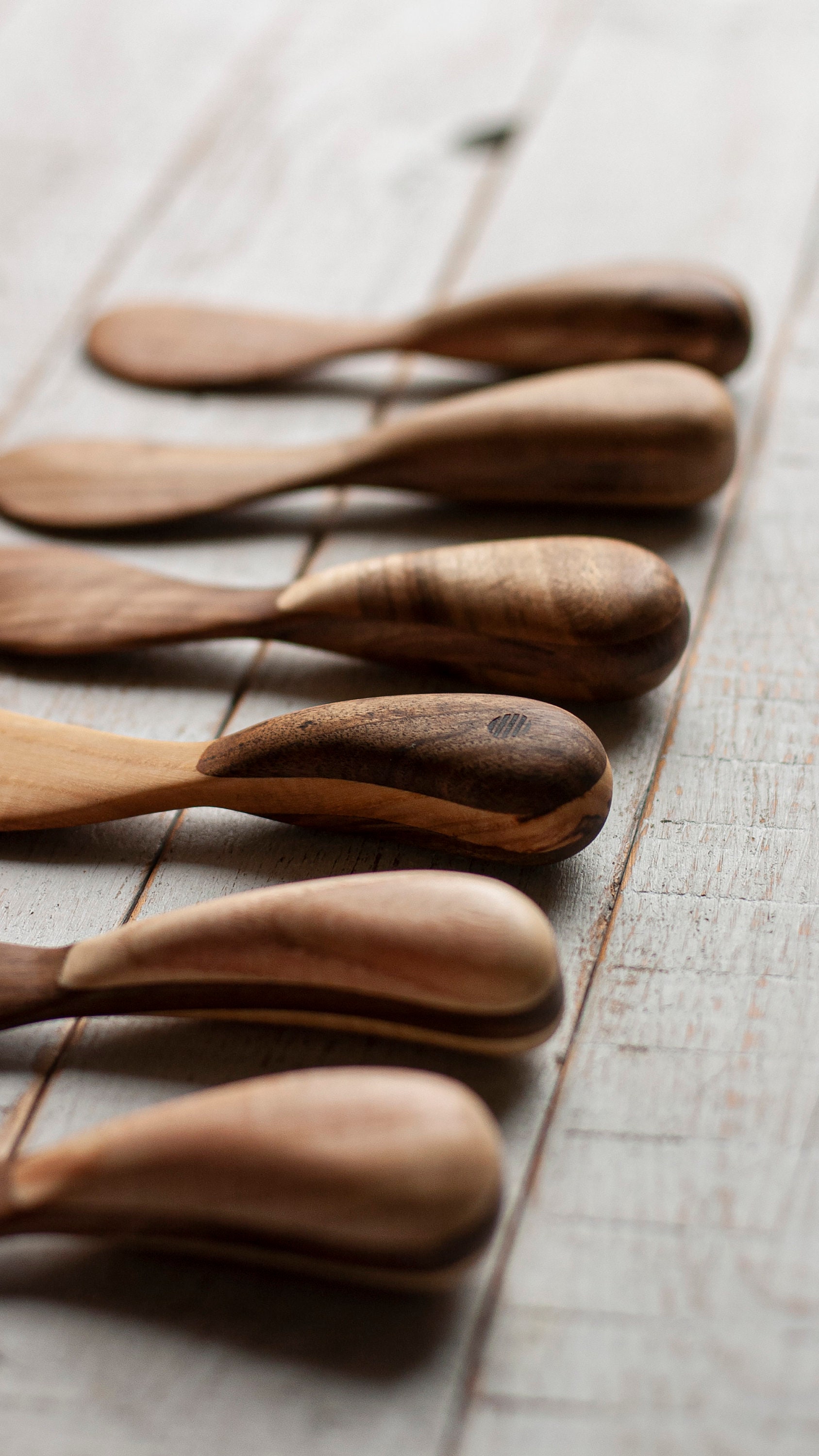 Handcrafted Wooden Butter Spreader, Unique Kitchen Tools, Natural ...