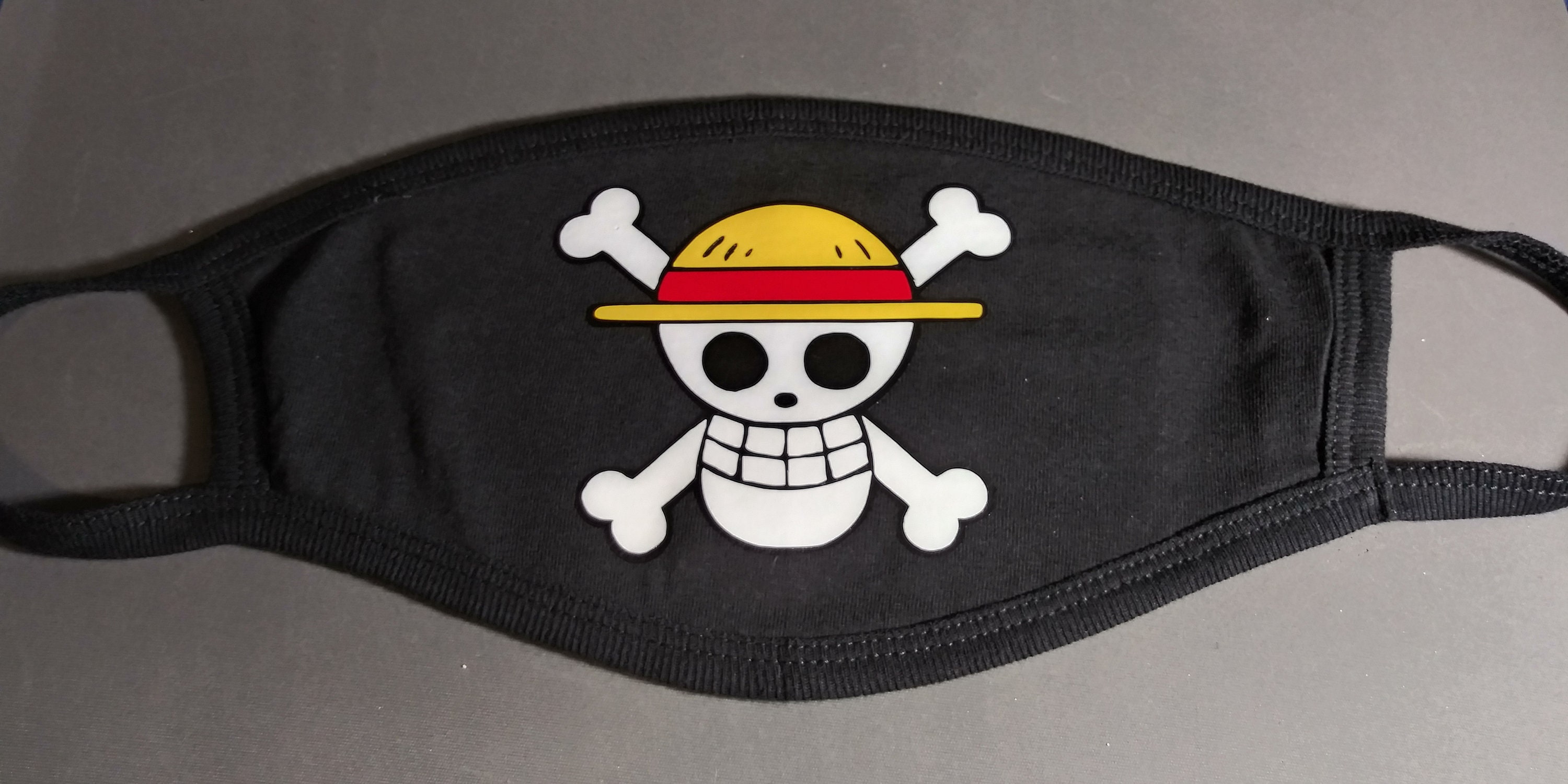 One Piece Luffy Face Mask | Etsy