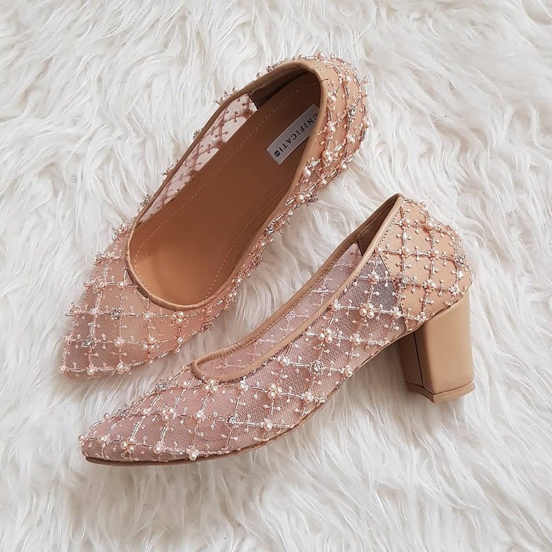 Lace Pumps - Etsy