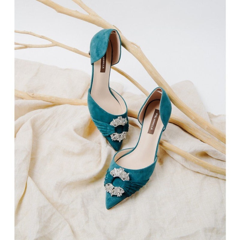 Turquoise Shoes - Etsy