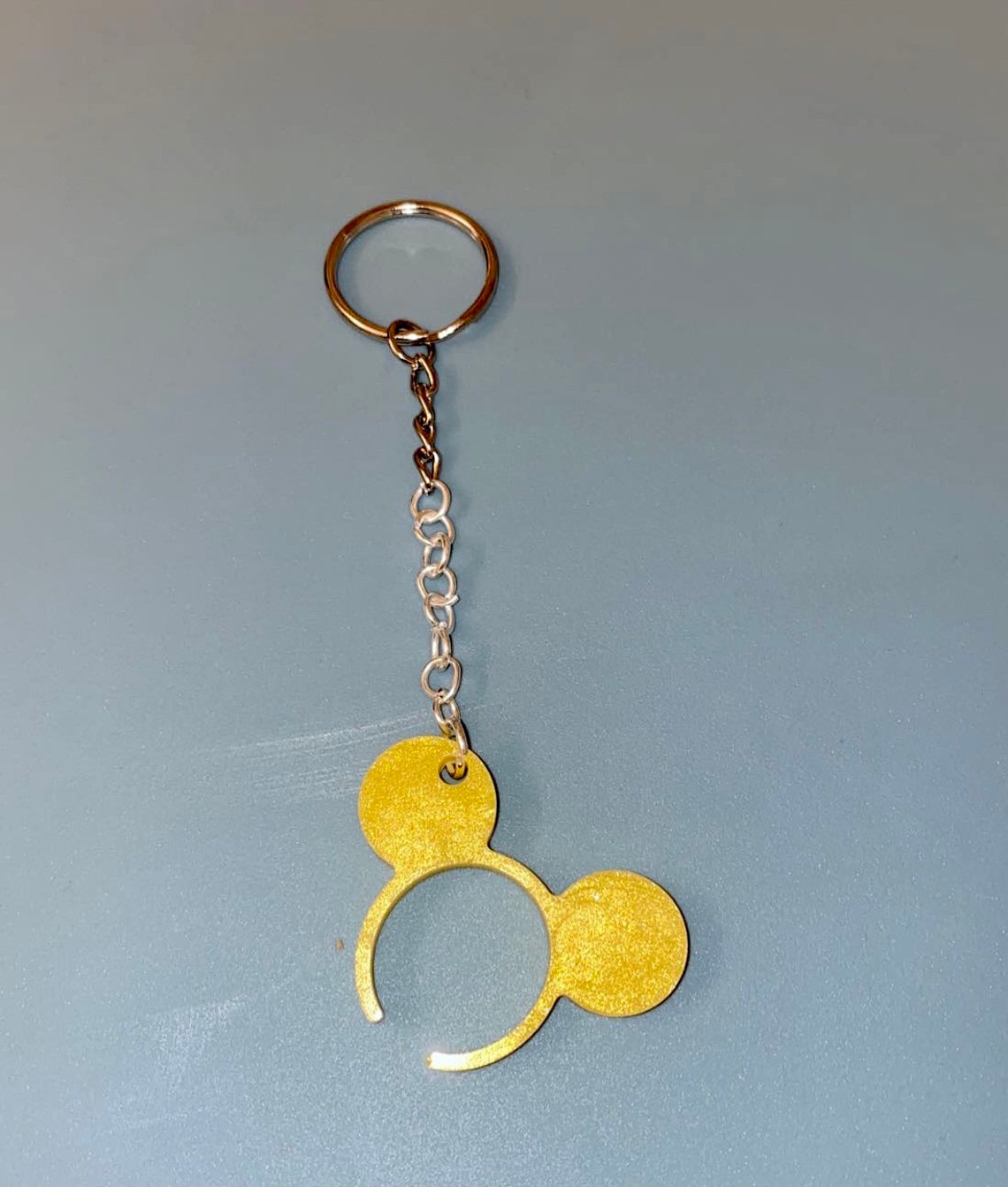 Dole Whip Inspired Mickey Ears Keychain - Etsy