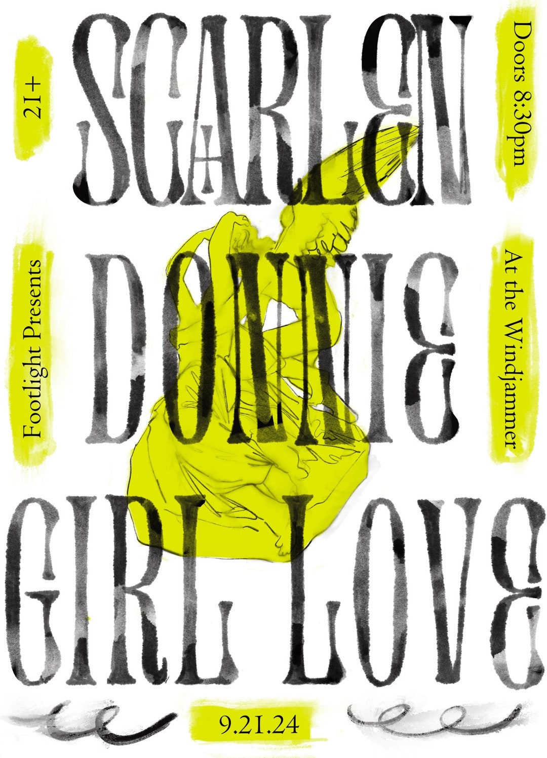 Event Concert Band Design Flyer | Personalized Venue Concert Bill Flyer ...