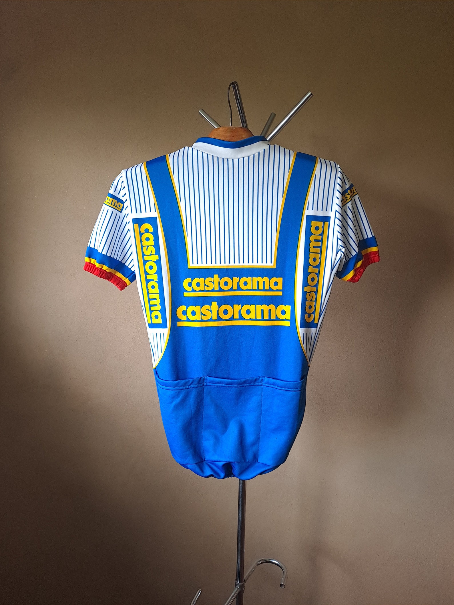 1990 Castorama Raleigh Professional Short Sleeve Italian Cycling Jersey ...