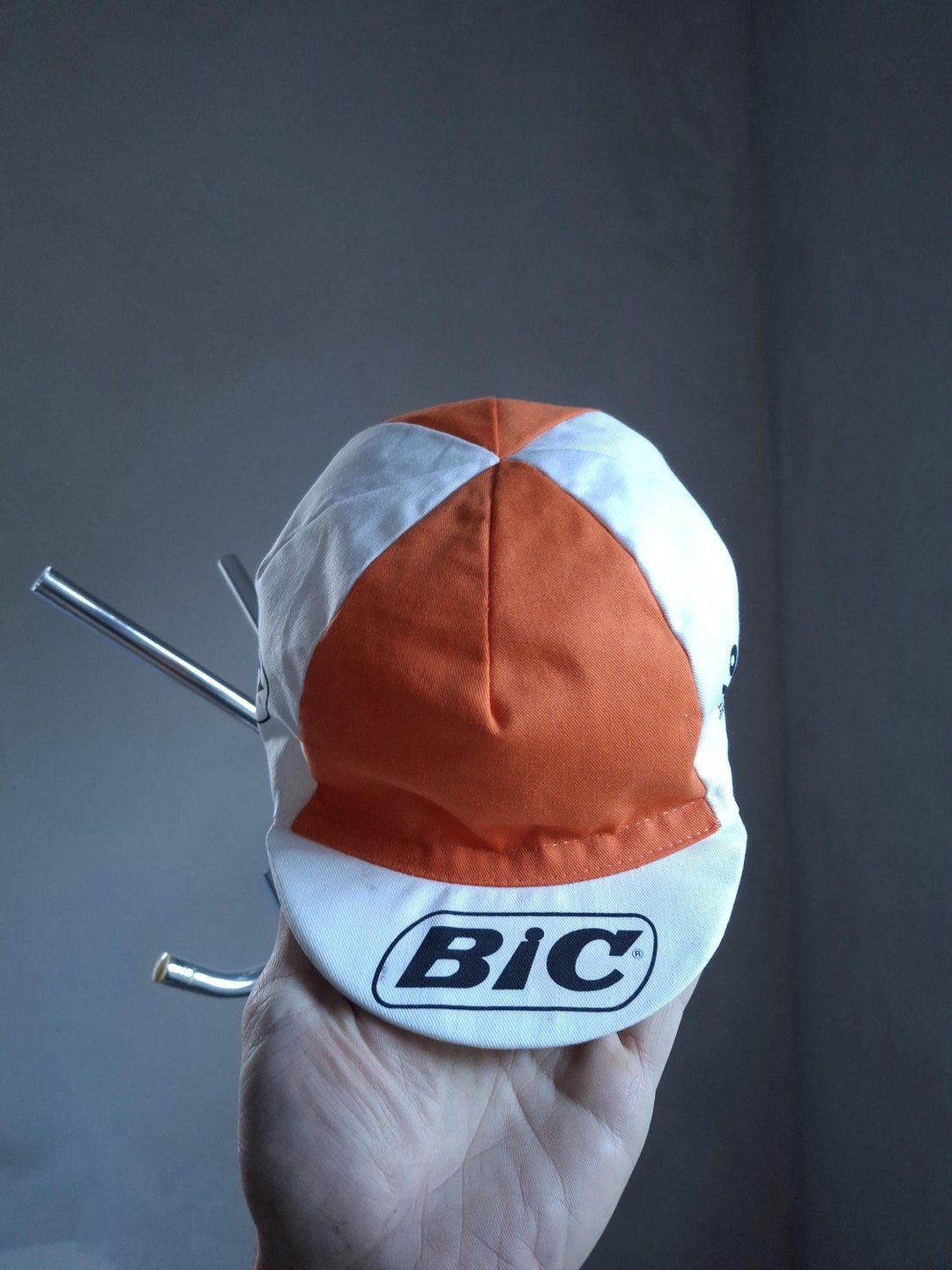 Modern Replica of Late 60's/early 70's Bic Team Cycling Hat/cap ...